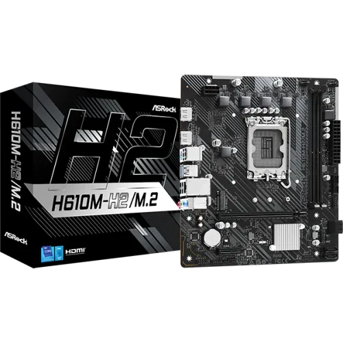 ASROCK H610M-H2/M.2 14th 13th and 12th Gen mATX DDR4 Motherboard Price ...